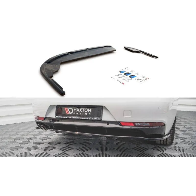 Maxton - Arriere Splitter (avec une barre verticale) Peugeot 508 Diesel ...