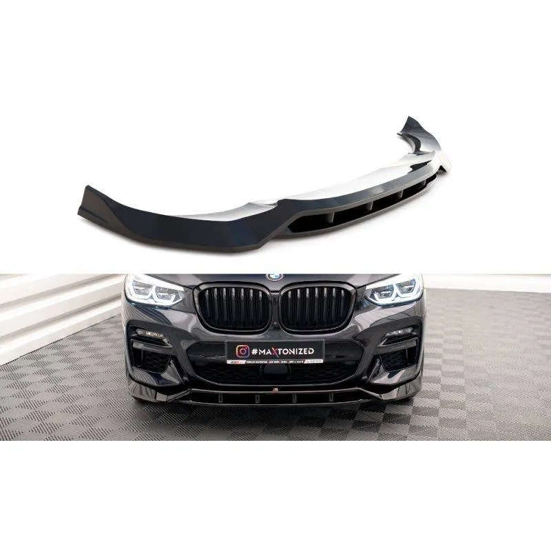 Maxton - Lame Du Pare-Chocs Avant V.2 BMW X3 M40d / M40i / M-Pack G01 ...