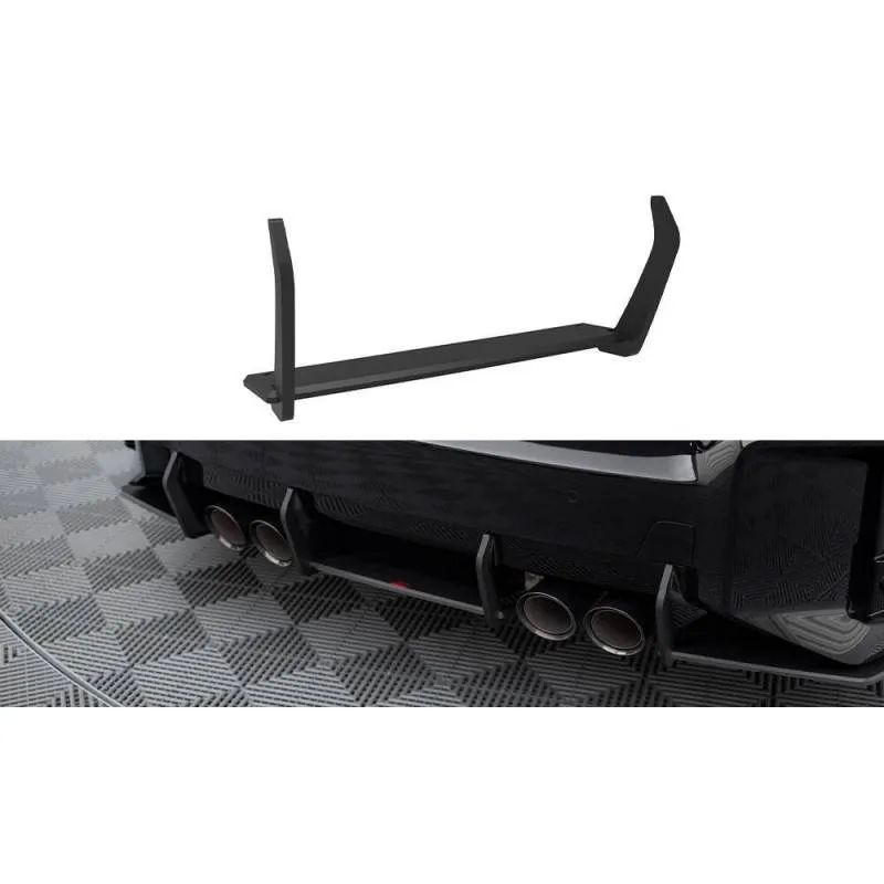 Maxton - Street Pro Central Diffuseur Arriere BMW M2 G87 Rouge