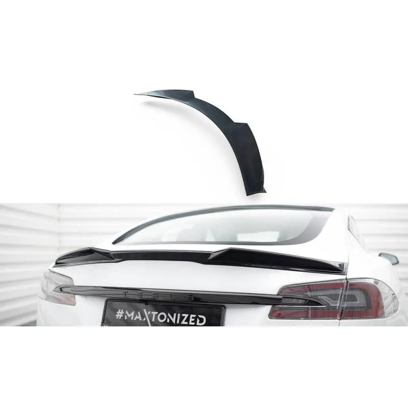 Maxton - Spoiler Cap 3D Tesla Model S Plaid Mk1 Facelift
