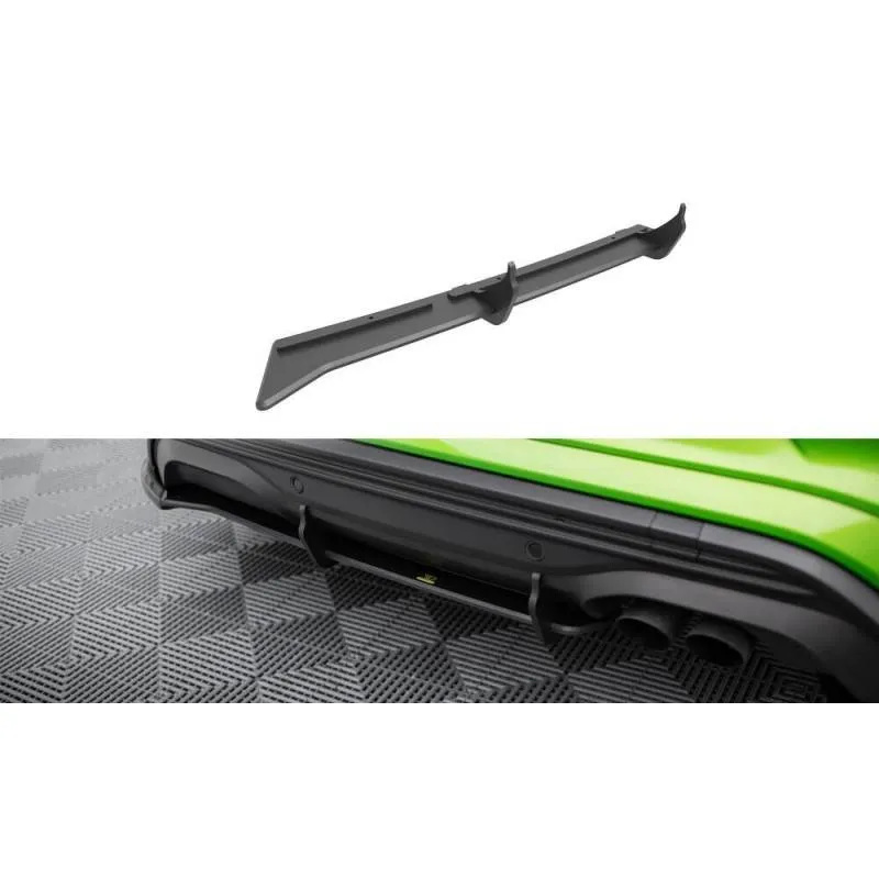 Maxton - Street Pro Central Diffuseur Arriere Ford Puma ST Mk1 Rouge