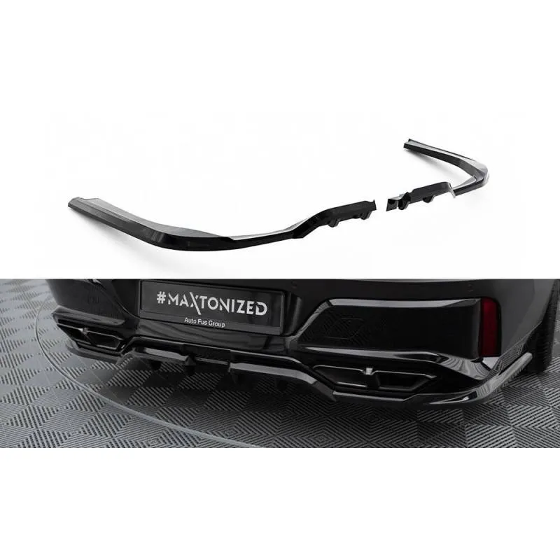 Maxton - Arriere Splitter (avec une barre verticale) BMW M760e G70