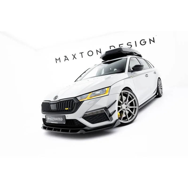 Maxton - Lame Du Pare-Chocs Avant V.5 Skoda Octavia RS Mk4