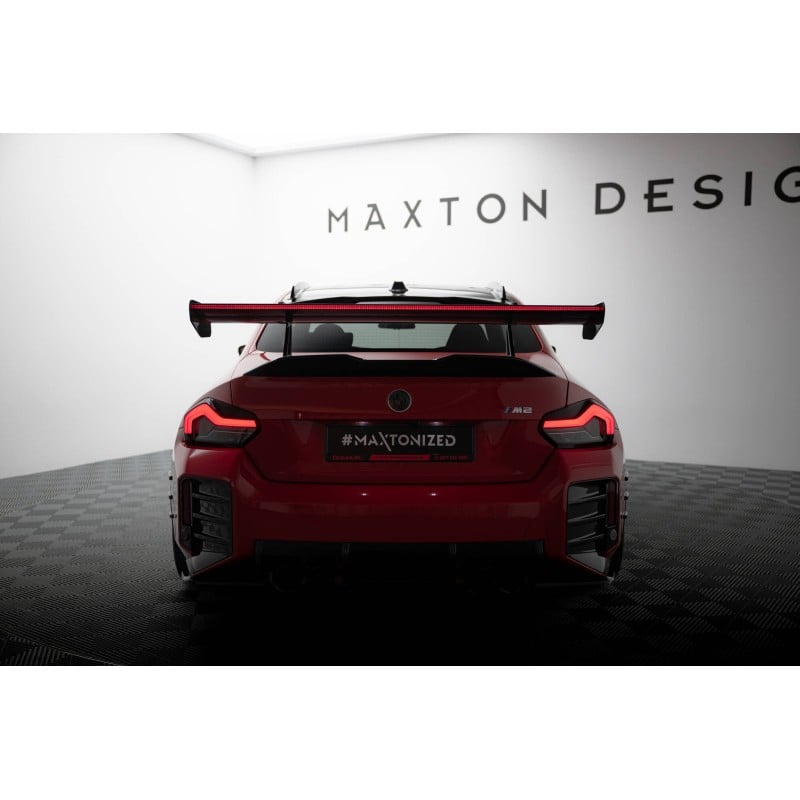 Maxton - Carbon Spoiler With Upper Swan Mounting + LED BMW M2 G87