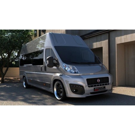 Maxton - PARE-CHOCS AVANT FIAT DUCATO III AVEC LED