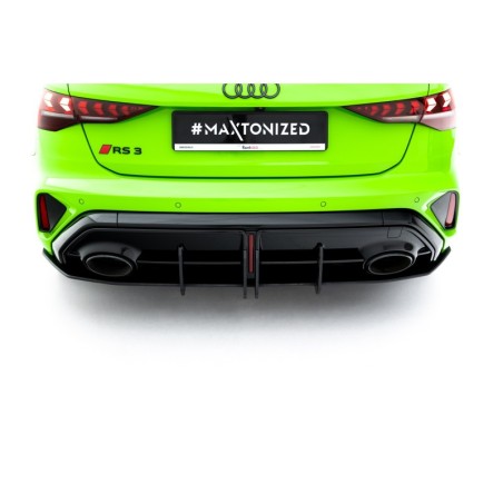Maxton - Street Pro Central Diffuseur Arriere Audi RS3 Sportback 8Y ...