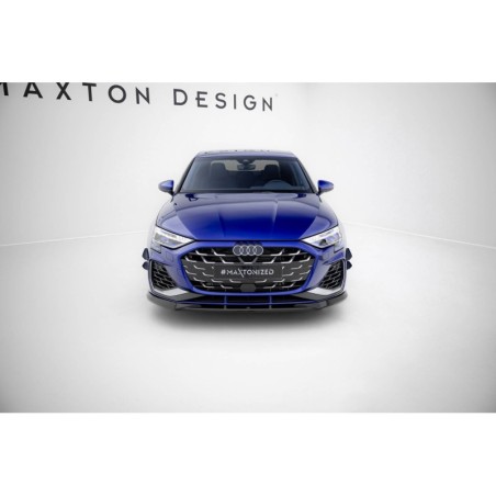 Maxton - Lame Du Pare-Chocs Avant V.1 Audi A3 S-Line Sedan / S3 Sedan 8Y Facelift