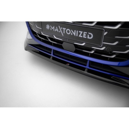 Maxton - Lame Du Pare-Chocs Avant V.1 Audi A3 S-Line Sedan / S3 Sedan 8Y Facelift